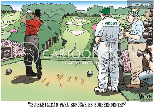 Golf Gloves Cartoons and Comics - funny pictures from CartoonStock