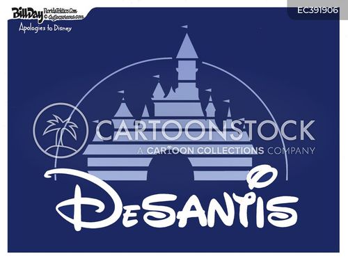 Disney Magic Kingdom Cartoons and Comics - funny pictures from CartoonStock