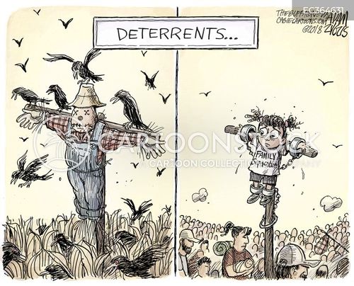 Deterrent Cartoons and Comics - funny pictures from CartoonStock