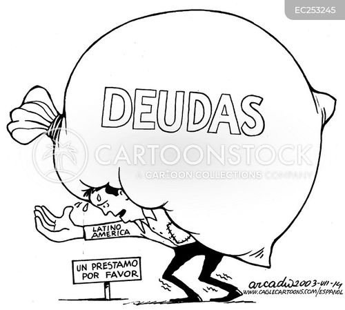 Deudas Cartoons and Comics - funny pictures from CartoonStock