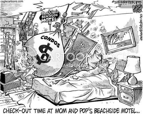 Historic Motels Cartoons and Comics - funny pictures from CartoonStock