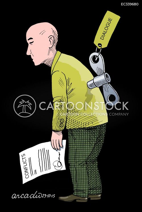 Verbal Exchange Cartoons and Comics - funny pictures from CartoonStock