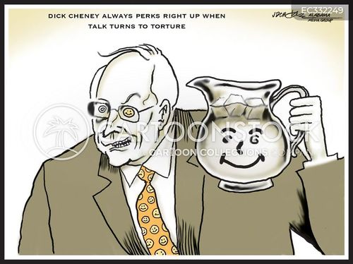 Cheney Torture Cartoons and Comics - funny pictures from CartoonStock