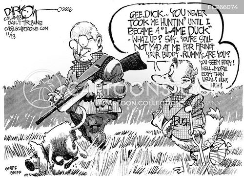 Hunting Accidents Cartoons and Comics - funny pictures from CartoonStock