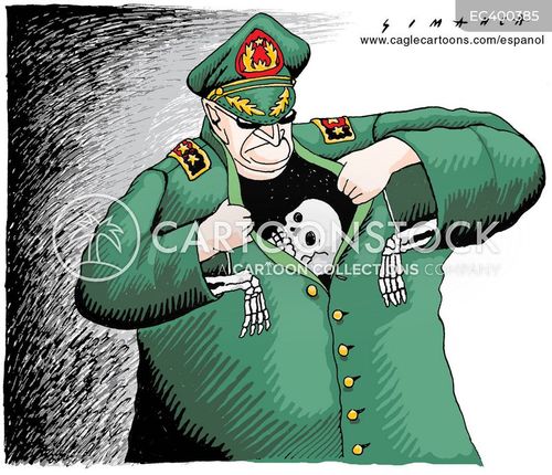 The Pinochet-era Cartoons and Comics - funny pictures from CartoonStock