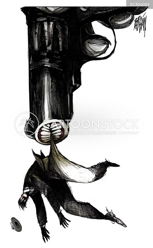 Extortion Racket Cartoons and Comics - funny pictures from CartoonStock