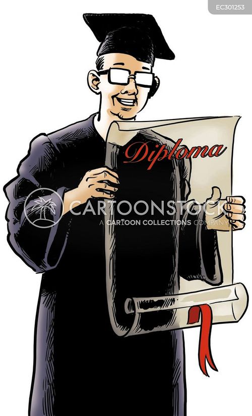 Graduation Party Cartoons and Comics - funny pictures from CartoonStock