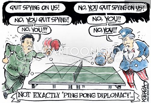 Chainsaw Diplomacy Cartoons and Comics - funny pictures from CartoonStock