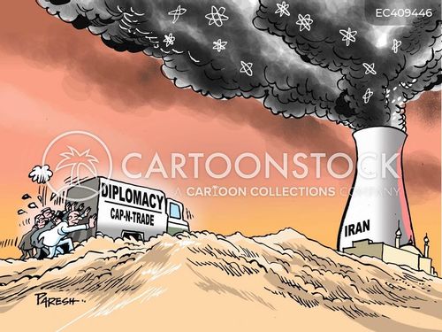 Nuclear Diplomacy Cartoons and Comics - funny pictures from CartoonStock