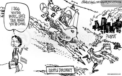 Mideast Diplomacy Cartoons and Comics - funny pictures from CartoonStock