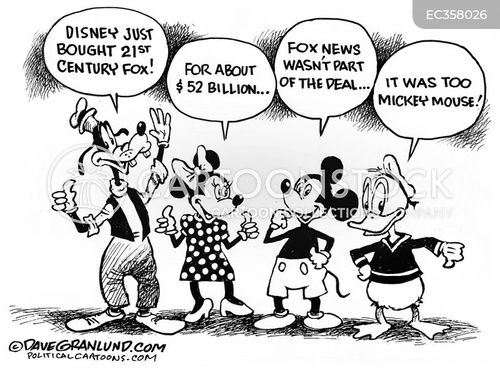 Disney Buyout Cartoons and Comics - funny pictures from CartoonStock