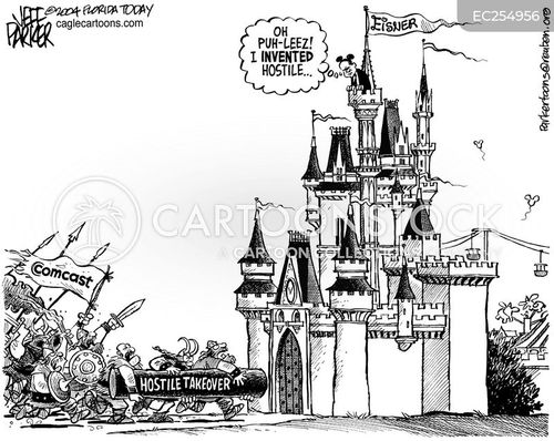 Disney Buyout Cartoons and Comics - funny pictures from CartoonStock