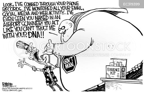 Privacy Rights Cartoons and Comics - funny pictures from CartoonStock
