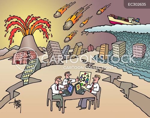 Economic Chaos Cartoons and Comics - funny pictures from CartoonStock