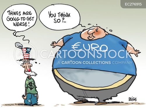 Euro Currency Cartoons and Comics - funny pictures from CartoonStock