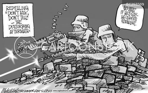 Army Policies Cartoons and Comics - funny pictures from CartoonStock