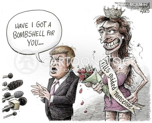 Bombshell Cartoons and Comics - funny pictures from CartoonStock