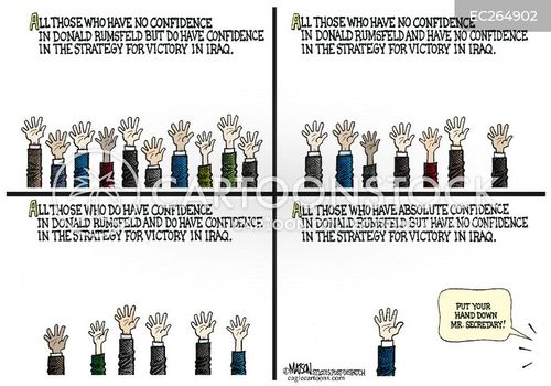 No Confidence Cartoons and Comics - funny pictures from CartoonStock