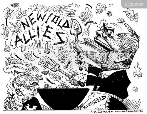 New Allies Cartoons and Comics - funny pictures from CartoonStock