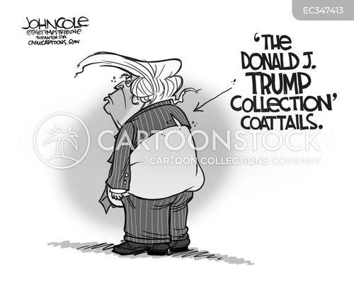 Coattails Cartoons and Comics - funny pictures from CartoonStock