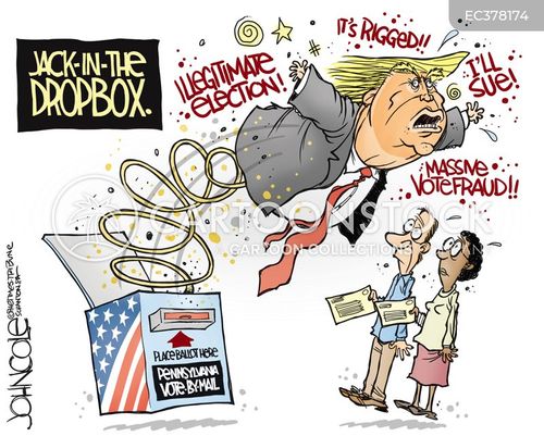 Ballot Security Cartoons and Comics - funny pictures from CartoonStock