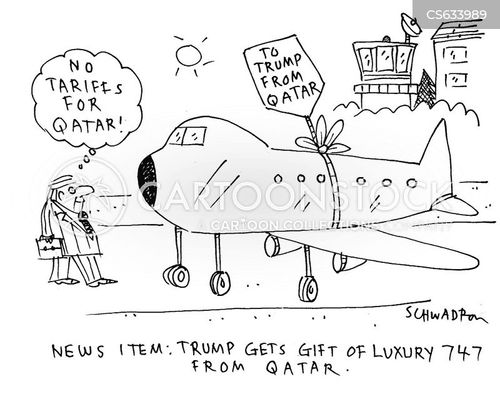 Qatar Airways Cartoons and Comics - funny pictures from CartoonStock