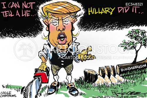 Birther Hoax Cartoons and Comics - funny pictures from CartoonStock