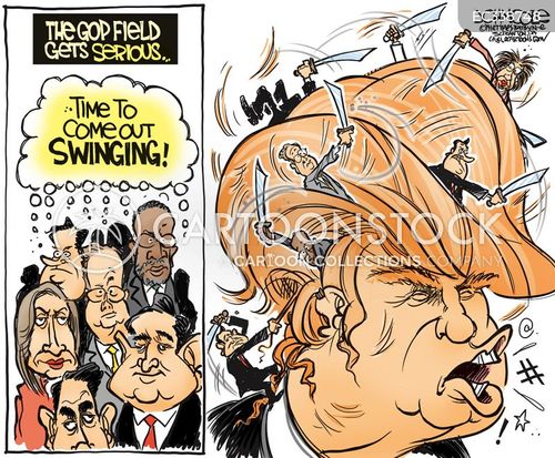 Opposing Trump Cartoons and Comics - funny pictures from CartoonStock