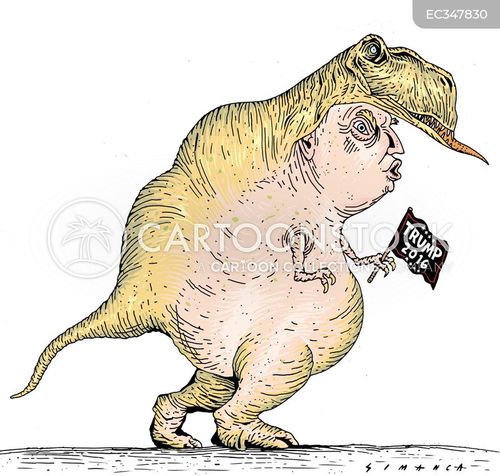 Tyrannosaurus Rex Cartoons and Comics - funny pictures from CartoonStock