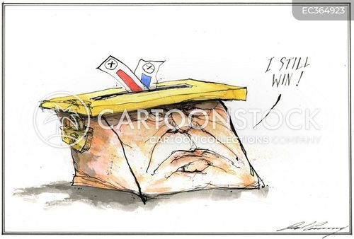 Ballot Box Cartoons and Comics - funny pictures from CartoonStock