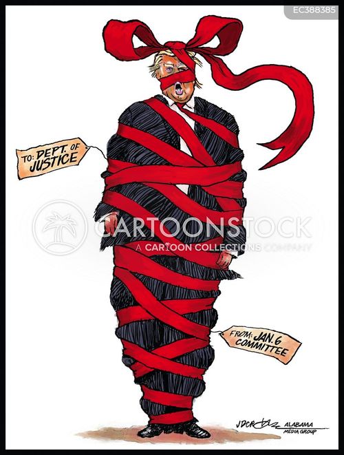 Trump Gets A Present Cartoons and Comics - funny pictures from CartoonStock