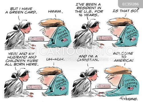 Customs Regulations Cartoons and Comics - funny pictures from CartoonStock