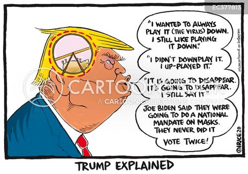Trump Statements Cartoons and Comics - funny pictures from CartoonStock