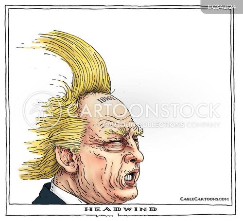 Head Wind Cartoons and Comics - funny pictures from CartoonStock