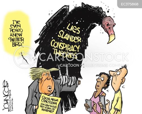 Twitter Fact Check Cartoons and Comics - funny pictures from CartoonStock