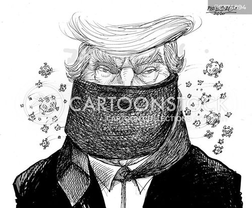 Presidential Mask Cartoons and Comics - funny pictures from CartoonStock