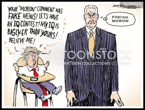Moron Joke Cartoons and Comics - funny pictures from CartoonStock