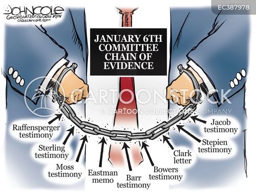 January 6 Testimony Cartoons and Comics - funny pictures from CartoonStock