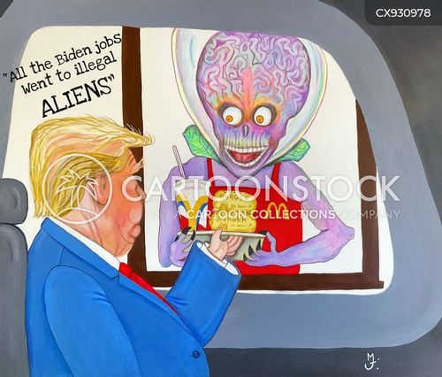 Aliens Cartoons and Comics - funny pictures from CartoonStock
