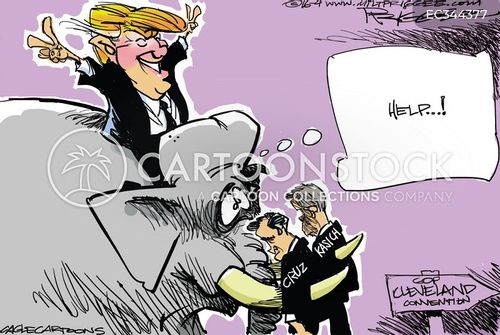 Party Primary Cartoons and Comics - funny pictures from CartoonStock