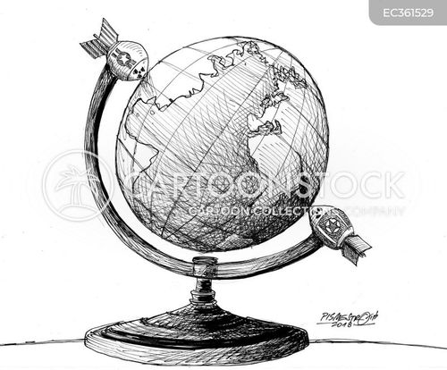 Nuclear Balance Cartoons and Comics - funny pictures from CartoonStock