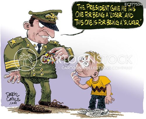 Wounded Warrior Cartoons and Comics - funny pictures from CartoonStock
