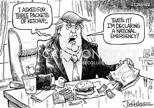 Declares Emergency Cartoons and Comics - funny pictures from CartoonStock