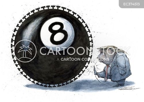 Eight Ball Cartoons and Comics - funny pictures from CartoonStock