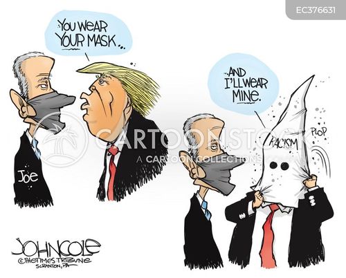 Mask Up Cartoons and Comics - funny pictures from CartoonStock