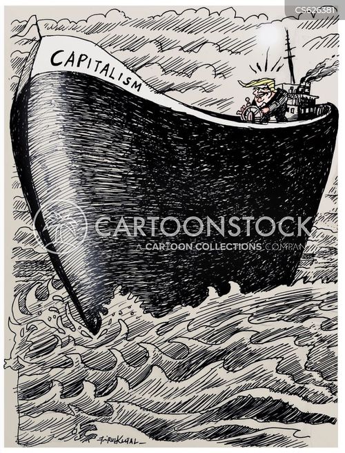 Tugboat Trump Inc Cartoons and Comics - funny pictures from CartoonStock