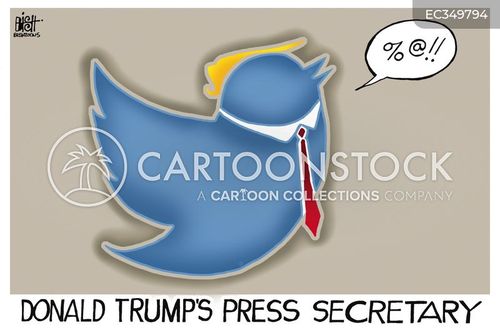 Donald Trump Tweets Cartoons and Comics - funny pictures from CartoonStock