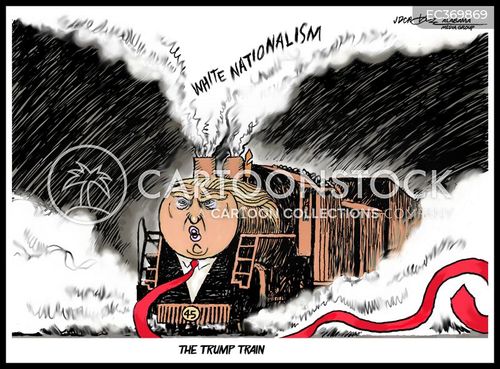 Trump Train Cartoons and Comics - funny pictures from CartoonStock
