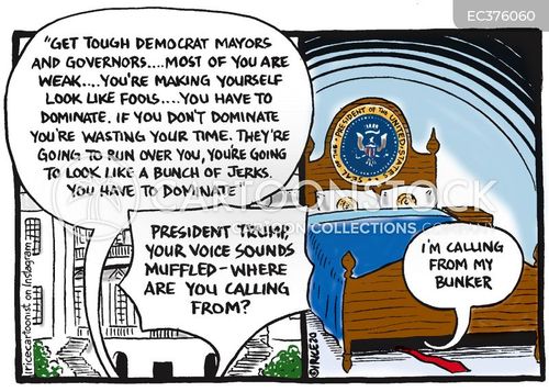 Trump Riot Cartoons and Comics - funny pictures from CartoonStock