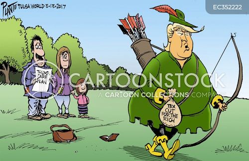 Tax Cut For Rich Cartoons and Comics - funny pictures from CartoonStock